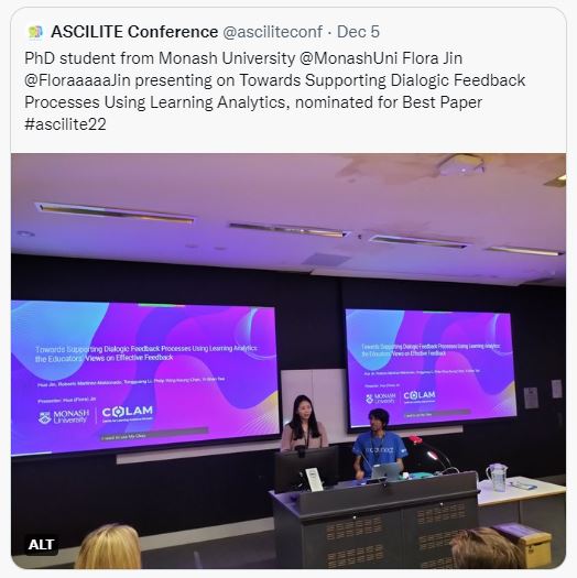 Congratulations ASCILITE conference success | Digital Education ...